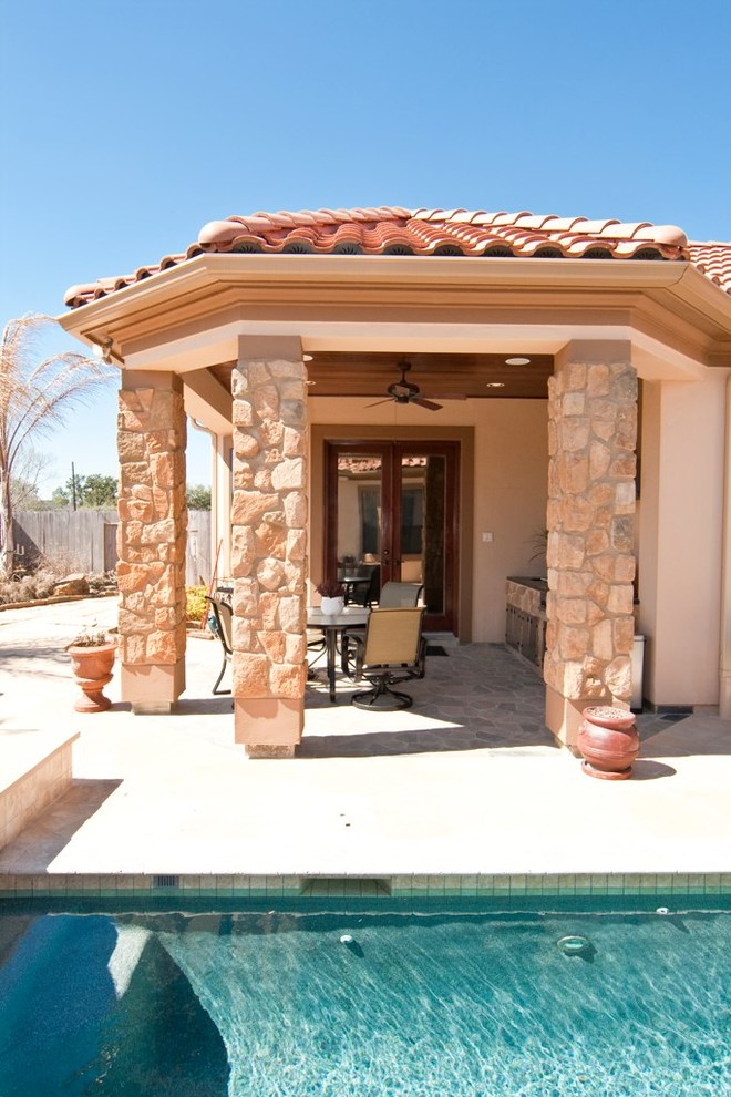 Outdoor Living - Mediterranean - Patio - Houston - by JMC Designs llc | Houzz