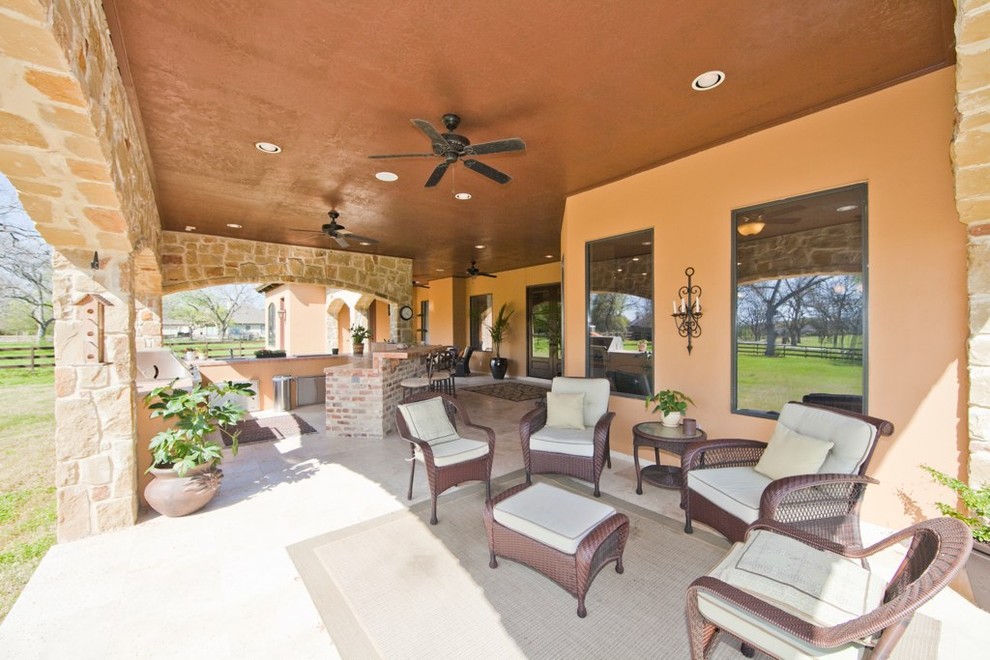 Outdoor Living - Mediterranean - Patio - Houston - by JMC Designs llc | Houzz