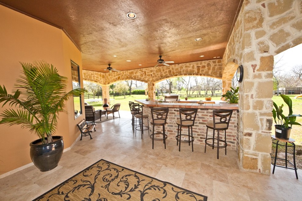 Outdoor Living - Mediterranean - Patio - Houston - by JMC Designs llc | Houzz
