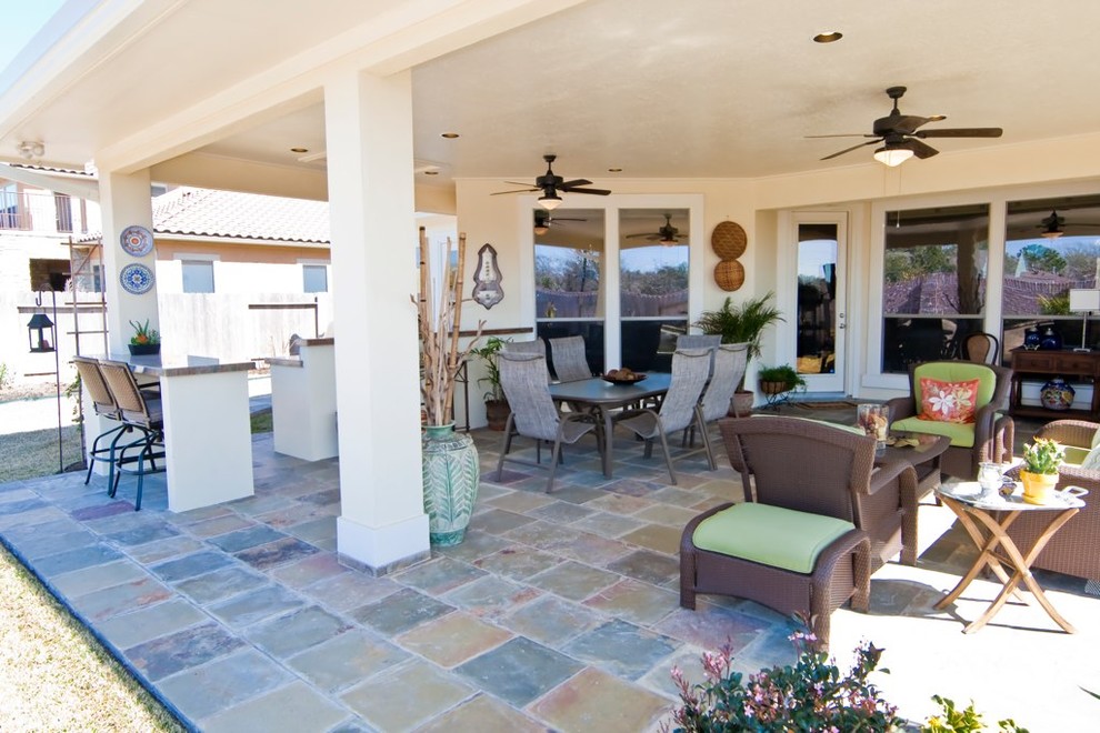 Outdoor Living - Traditional - Patio - Houston - by JMC Designs llc | Houzz