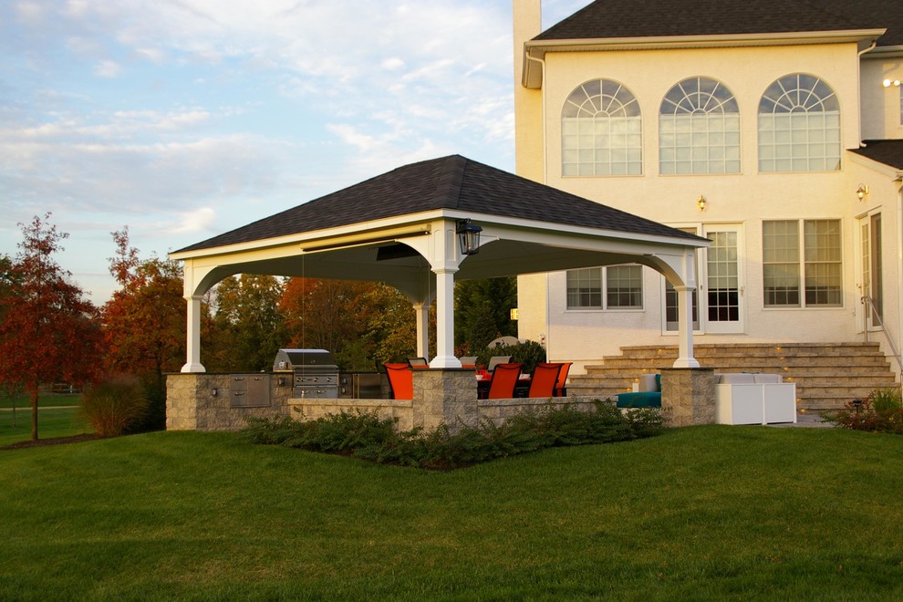 Outdoor Living Pavilion - Contemporary - Patio - Philadelphia - by ELA ...