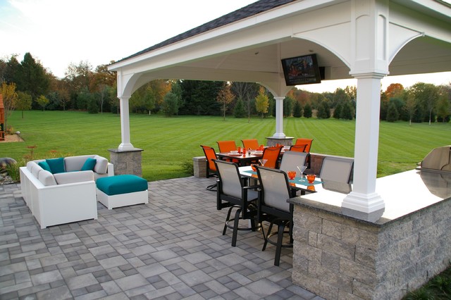 Outdoor Living Pavilion - Contemporary - Patio - Philadelphia - by ELA ...