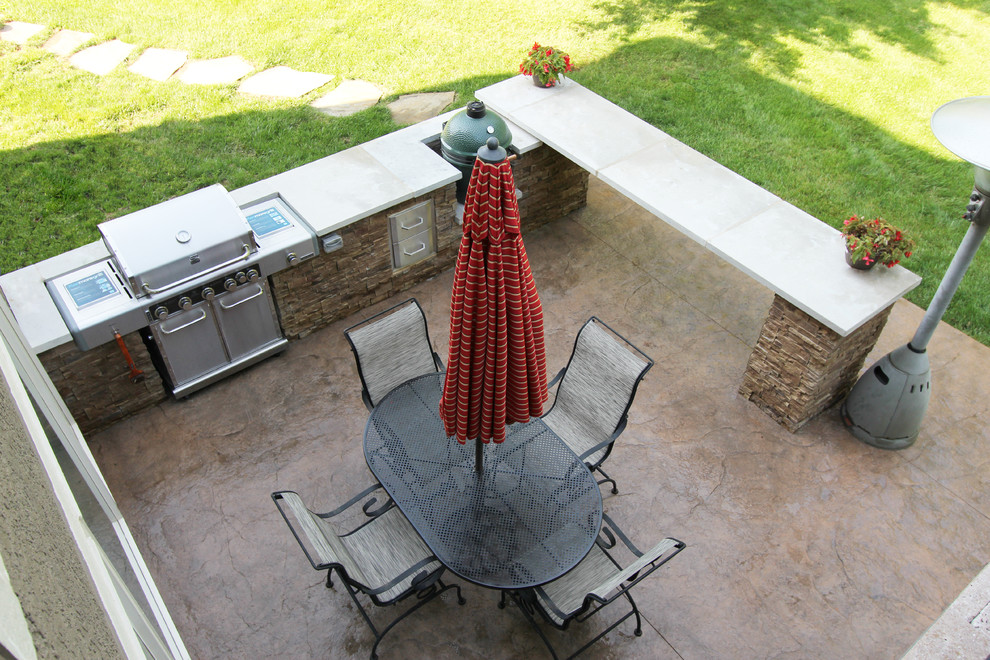 Outdoor Living Space - Contemporary - Patio - Kansas City - by Artistic ...