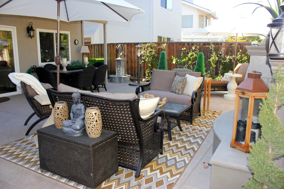 Outdoor Living Space - Transitional - Patio - San Francisco - by Wendy ...