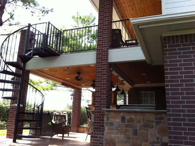 Outdoor Living - Contemporary - Patio - Houston - by TCP Custom Outdoor ...