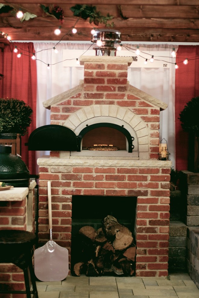 Outdoor Pizza Brick Oven - Traditional - Patio - Cedar Rapids - by ...