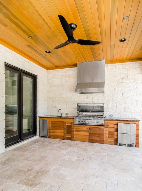 Outdoor Spaces - Contemporary - Patio - Dallas - by Colby Craig Custom ...