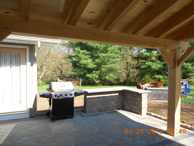 Outdoor Work Station/Kitchen - Traditional - Patio - Baltimore - by ...