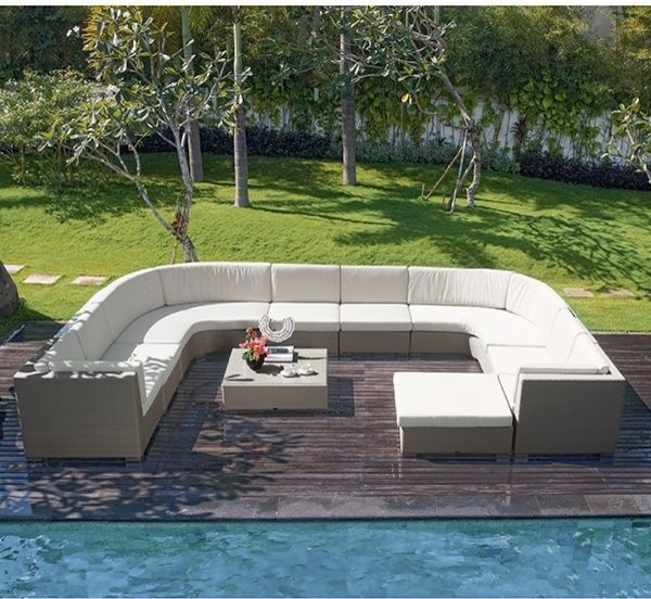 Pacific Outdoor Sectional Seating Collection - Contemporary - Patio ...
