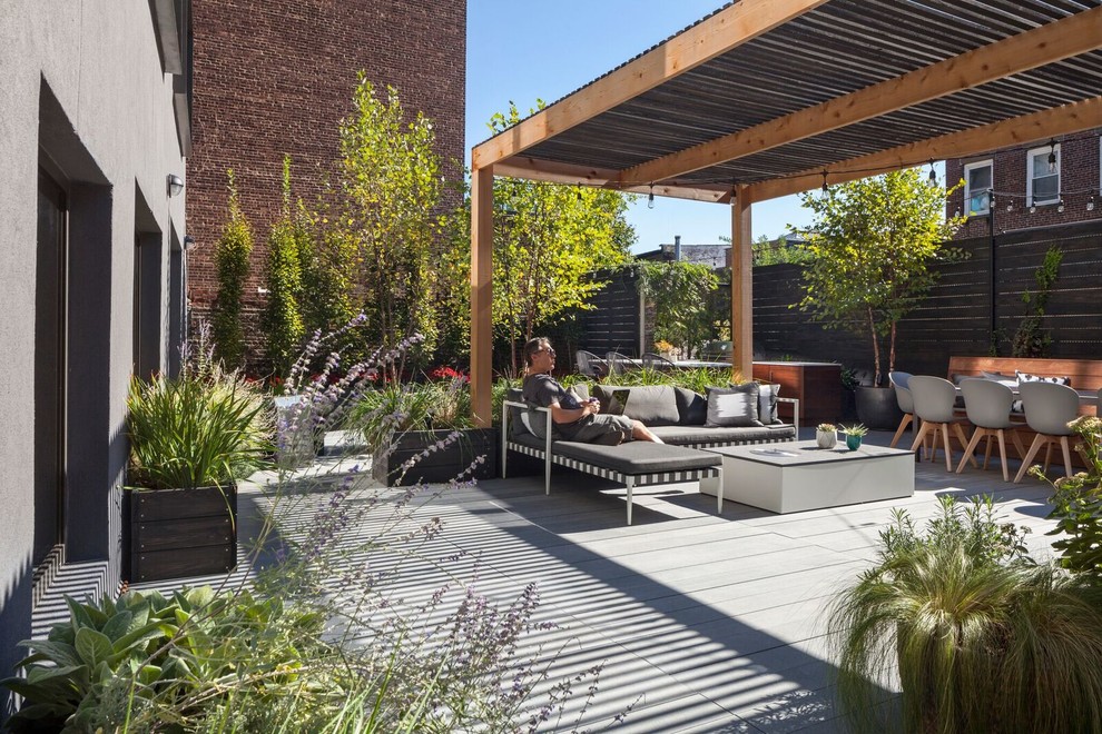 Pacific Street Landscape - Contemporary - Patio - New York - by New Eco ...