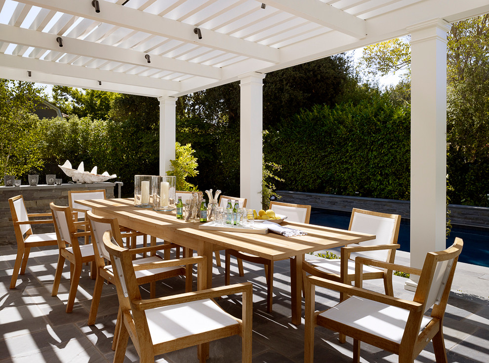 Palo Alto Dutch Colonial Revival - Traditional - Patio - San Francisco ...