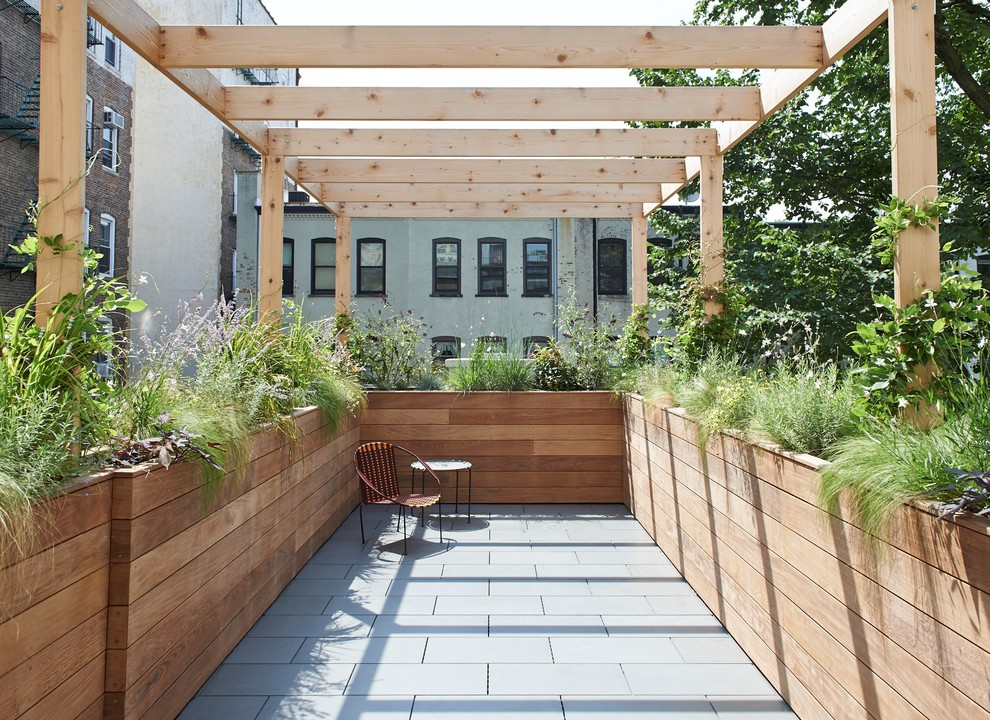 Park Slope Roof Terrace - Modern - Patio - New York - by Trinity ...