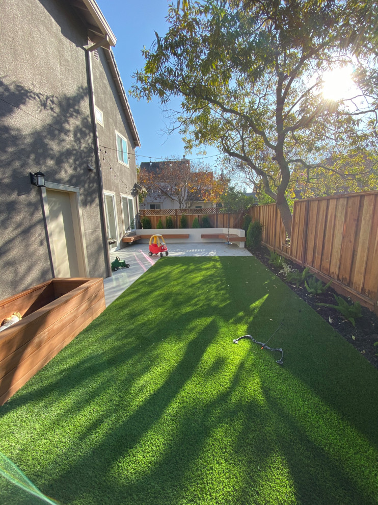 Patio and artificial turf - Modern - Patio - San Francisco - by GPI ...