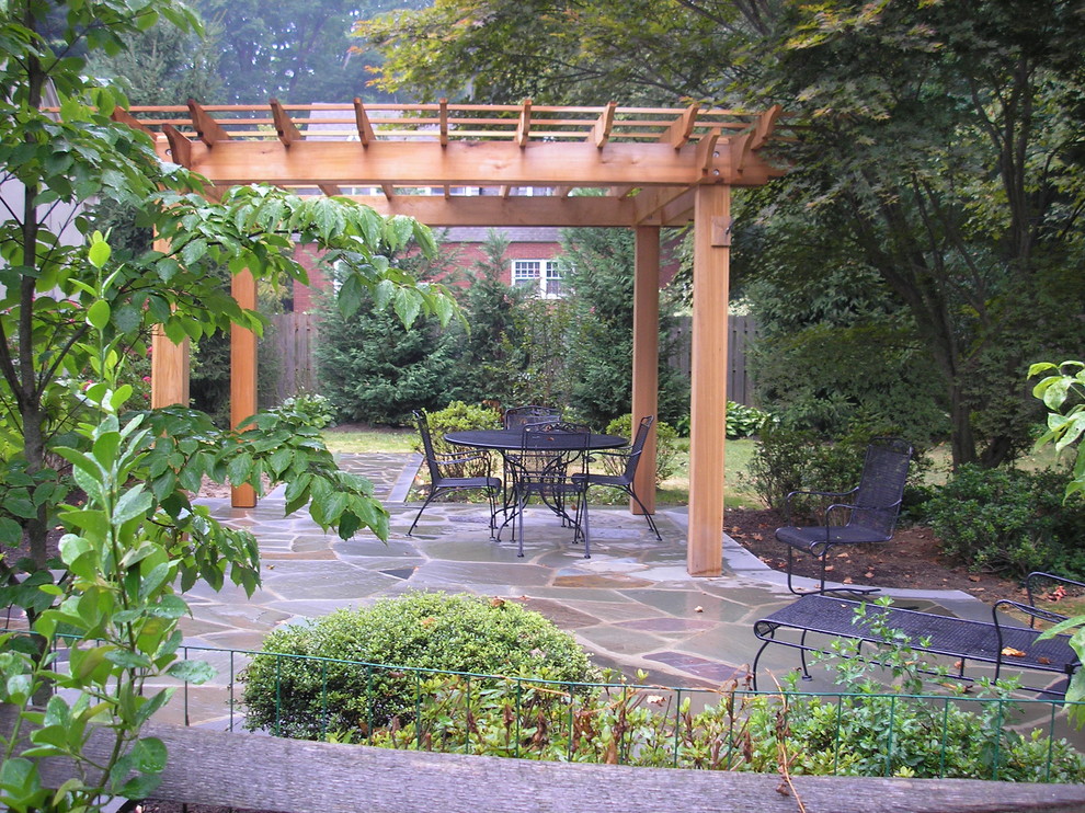 Patio and Pergola, Rosemont, Pennsylvania - Traditional - Patio ...