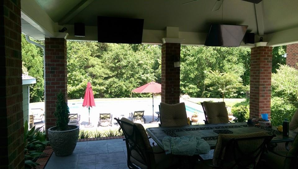 Patio and Pool - Traditional - Patio - Raleigh - by Elite Sight and ...