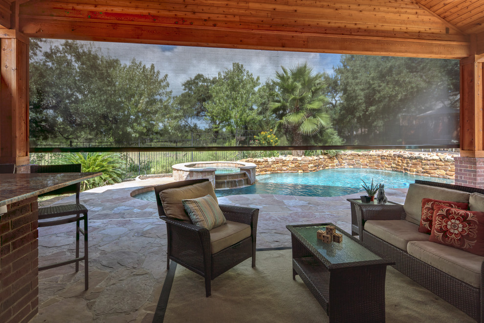 Patio Awnings & Shades - Traditional - Patio - Austin - by Texas Sun ...