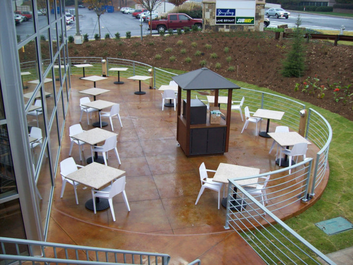 Patio Concrete Resurfacing - Traditional - Patio - Atlanta - by ...