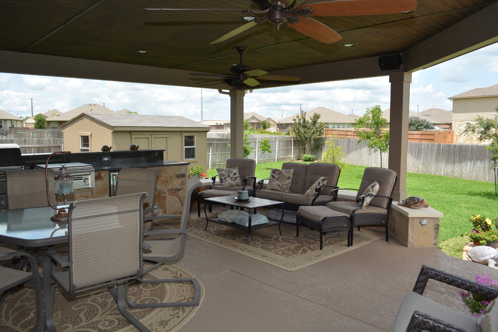 Patio Cover and Porches - Traditional - Patio - Austin - by Austin ...