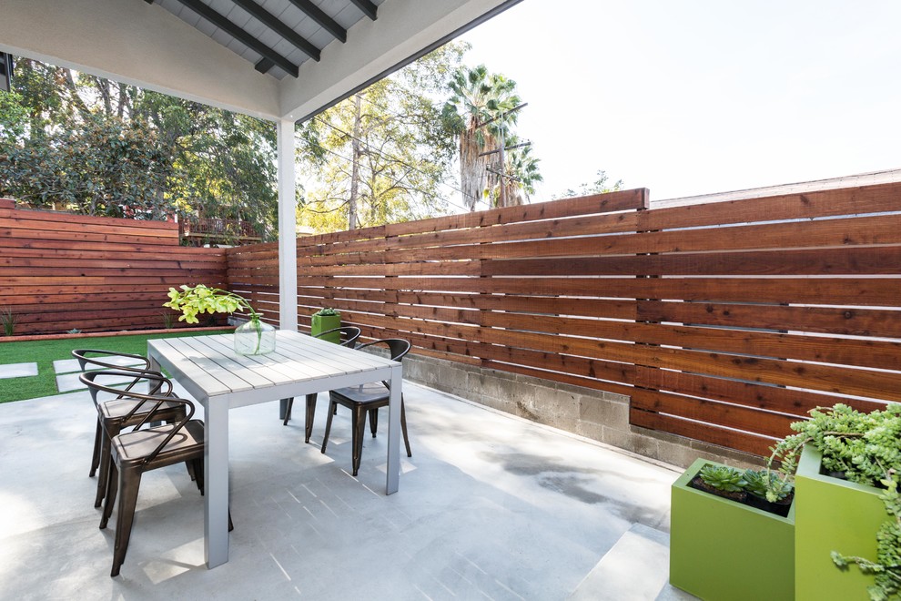 Patio in Los Angeles Backyard Remodel - Midcentury - Patio - Los ...
