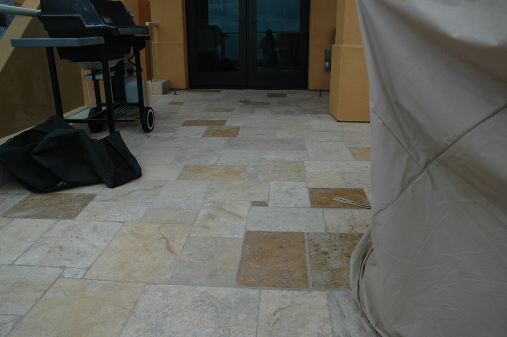 Patio layout showcasing our unique stone elements in architectural ...