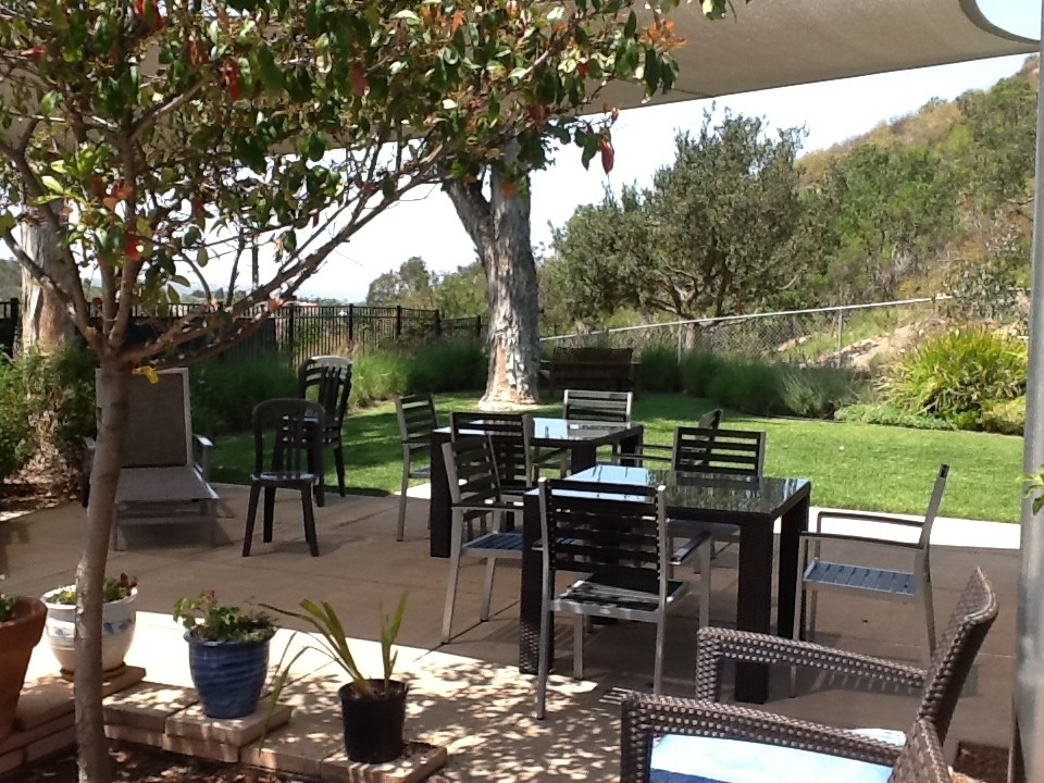 Patio redo sails and some patio furniture - Contemporary - Patio - San ...