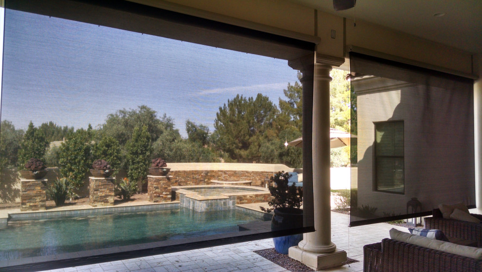 Patio Sun & Wind Screens - Contemporary - Patio - Phoenix - by Liberty ...
