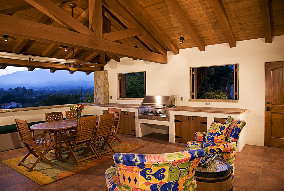 Patio - Traditional - Patio - Santa Barbara - by Dennis Thompson ...