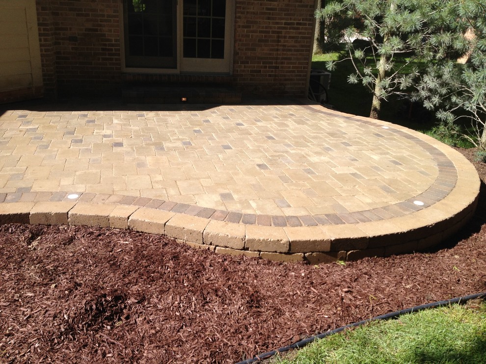 patios - Traditional - Patio - Detroit - by Apex Landscape and Brick ...