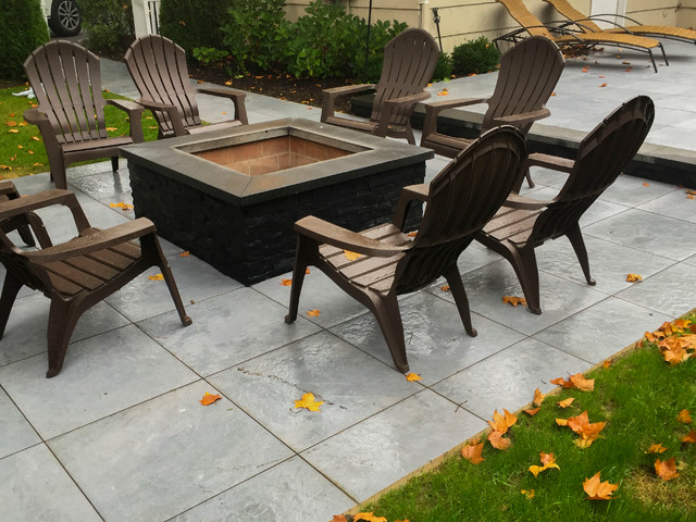 Patios - Contemporary - Patio - New York - by Frank Suppa Landscaping ...