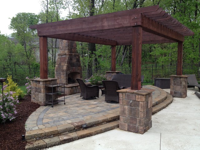 Patios, Steps, Walls etc. - Traditional - Patio - St Louis - by Rost ... Patios, Steps, Walls etc. - Traditional - Patio - St Louis - by Rost ...