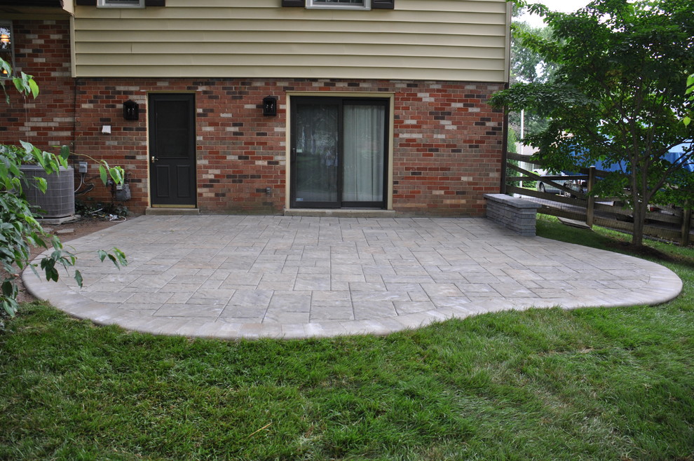 Paver Patio - Traditional - Patio - DC Metro - by Markwood Lawn ...