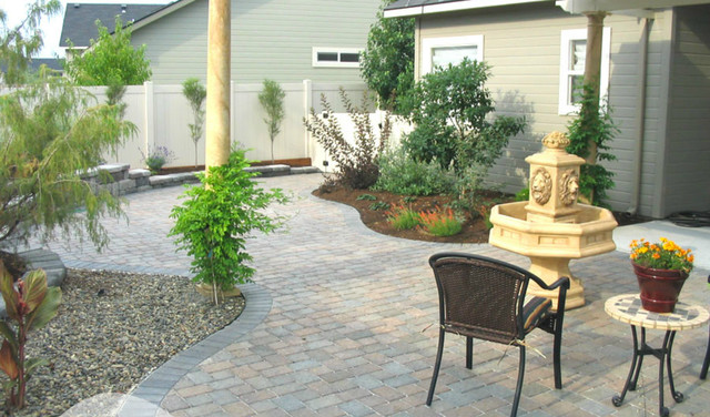 Pavers, Patios, & Hardscapes - Traditional - Patio - Boise - by Blue ...