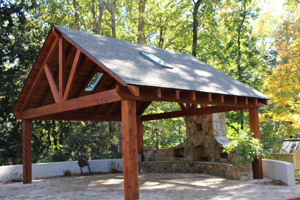 Pavilion - Craftsman - Patio - Charlotte - by Southern Outback ...