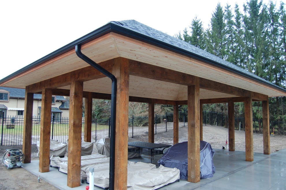 Pavilion - Waterdown - Craftsman - Patio - Toronto - by TFSinc - Timber ...