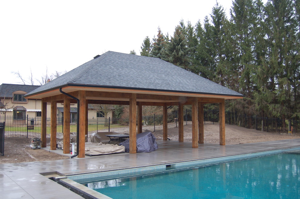 Pavilion - Waterdown - Craftsman - Patio - Toronto - by TFSinc - Timber ...