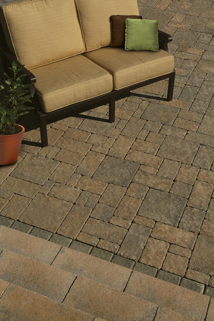 Paving Stone Patio Ideas - Patio - Boston - by Landscape Express Boston ...