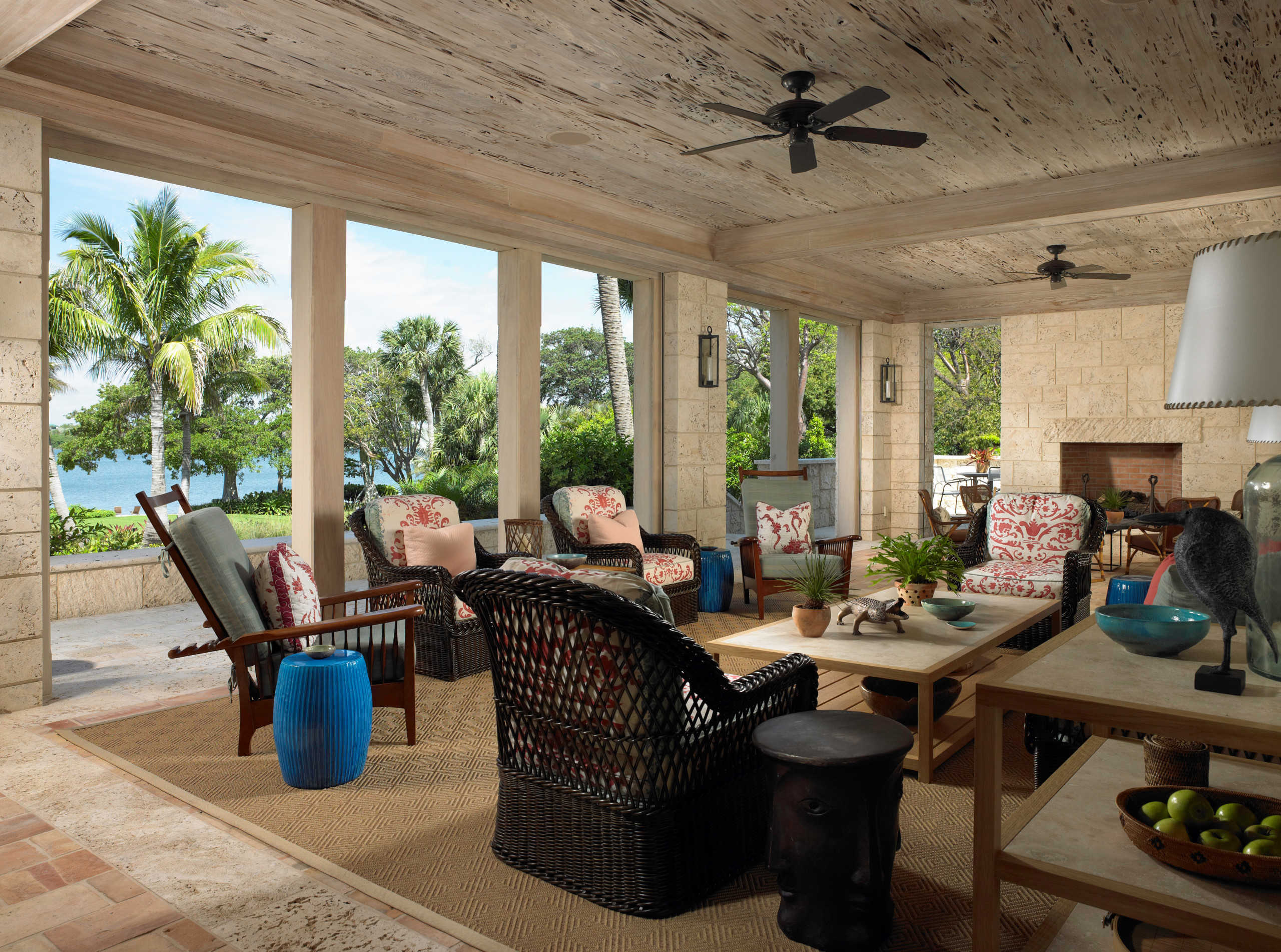 Pecky Cypress Wood Ceilings | Shelly Lighting