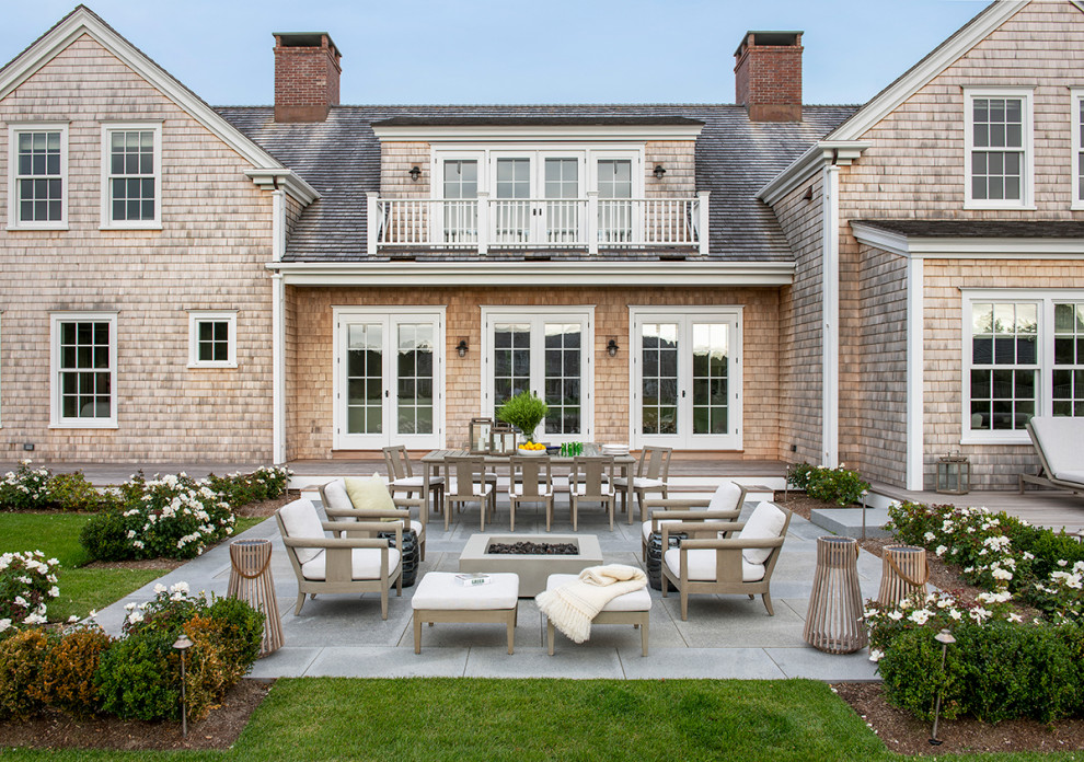 Pequot - Beach Style - Patio - Providence - by Cynthia Hayes Interior ...