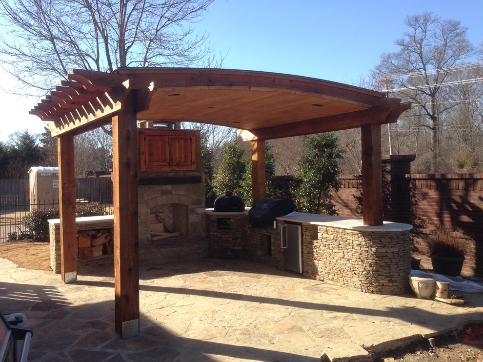 Pergola/ Arbor - Rústico - Patio - Otras zonas - de WGO Construction ...