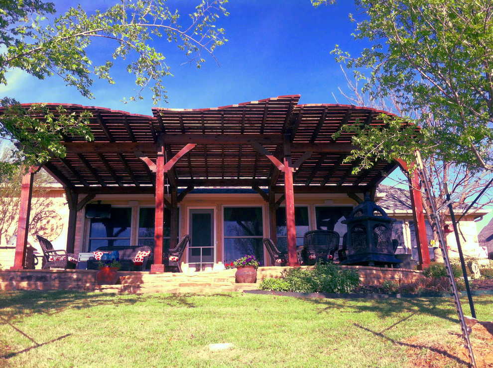 Pergola in Corinth, TX - Farmhouse - Patio - Dallas - by Denton ...