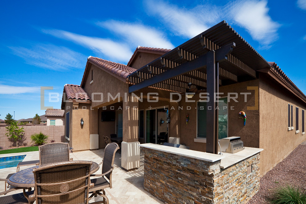 Pergolas & Ramadas - Patio - Phoenix - by Blooming Desert Pools and ...