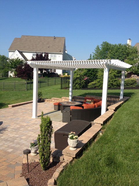Pergolas/Shade structures - Traditional - Patio - Philadelphia - by ...