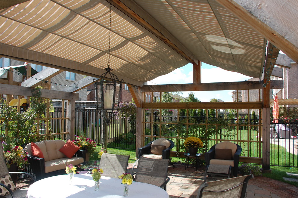 Pitched Canopies in Oakville, Ontario - Traditional - Patio - Toronto ...