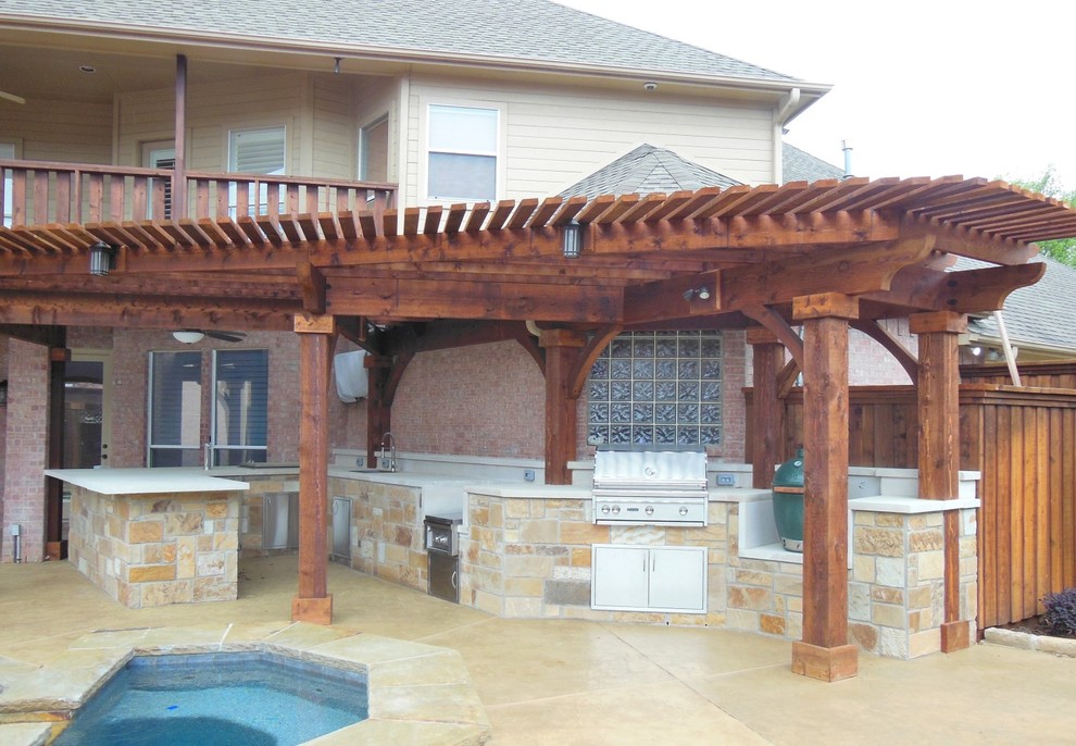 Plano Back Yard Renovation - Patio - Dallas - by mrZ Contracting | Houzz