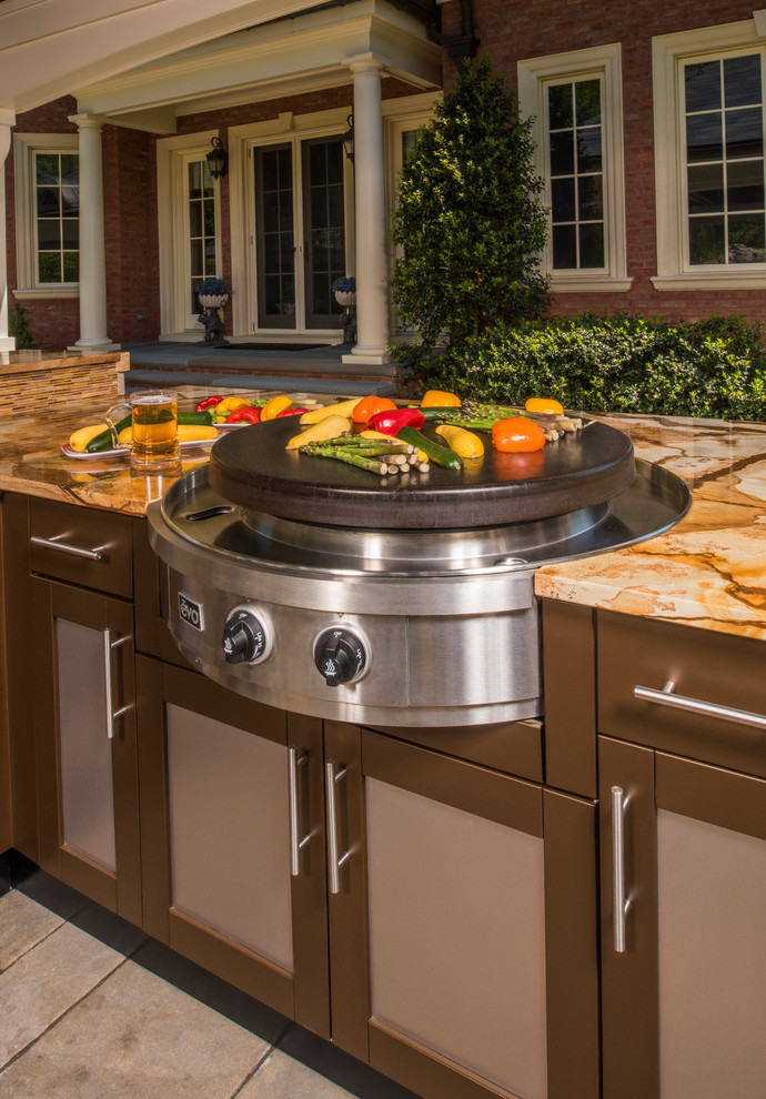 Pompeiian Gold - Patio - Denver - by Artisan Outdoor Kitchens | Houzz