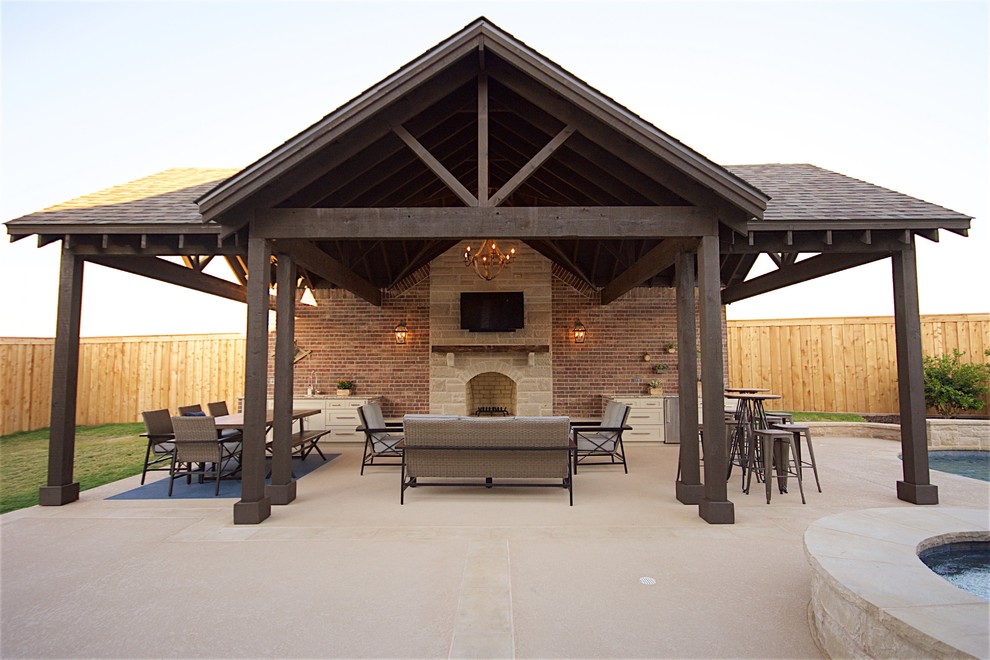 Pool Cabana - Rustic - Patio - Austin - by Axis Construction | Houzz