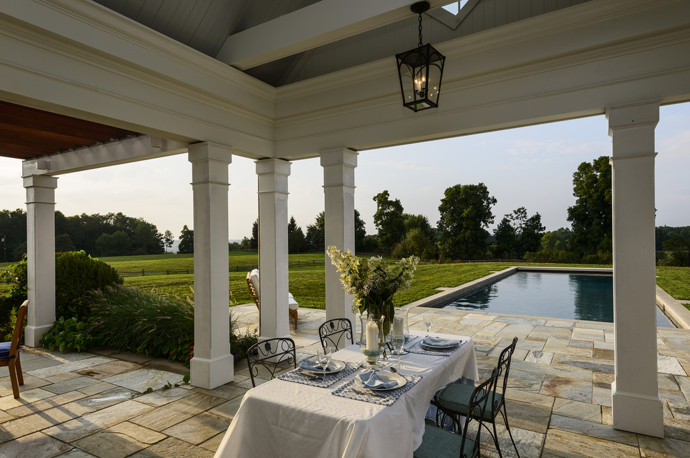 Pool House in the Country - Country - Patio - New York - di Crisp ...