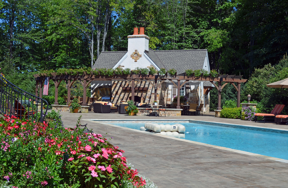 Pool House, Orange Village, Ohio - Traditional - Patio - Cleveland - by ...