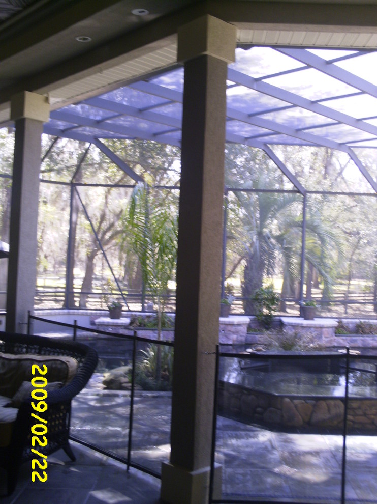Pool Lanai Renovation - Traditional - Patio - Miami - by Lynndale ...