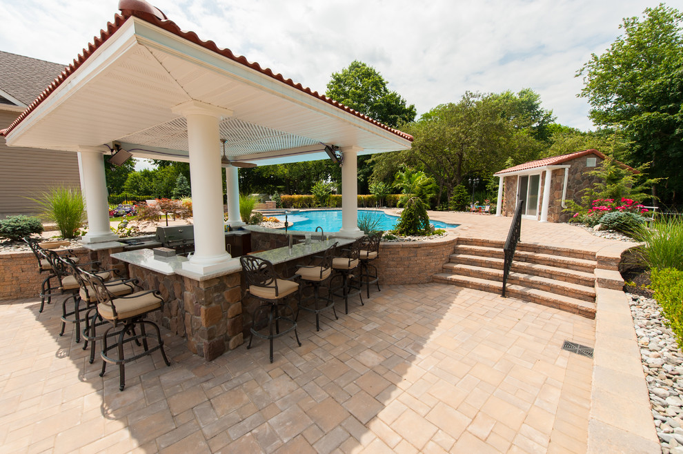 Pool Patio West Long Branch NJ - Traditional - Patio - New York - by ...